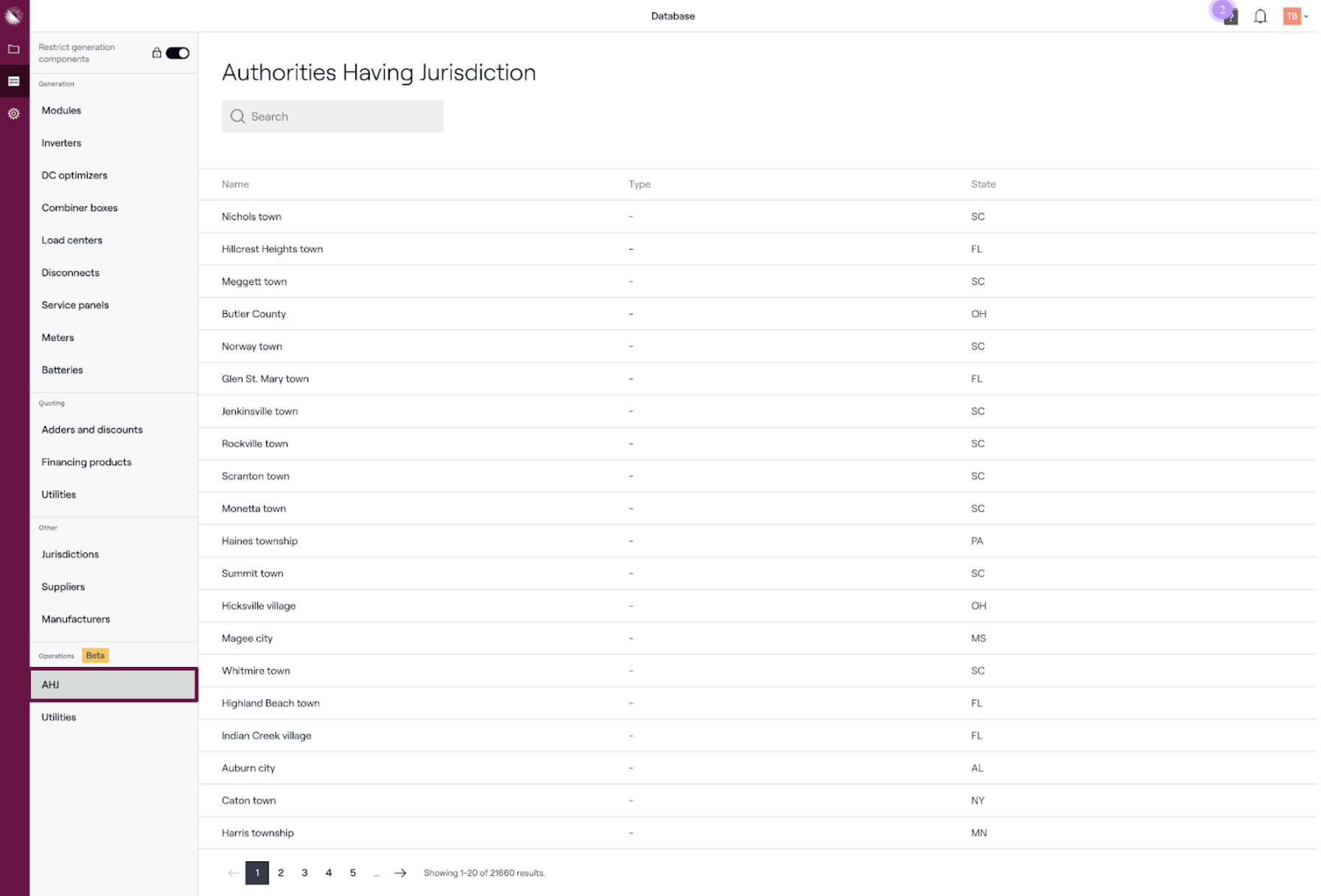 AHJ Identification and Database – Aurora Solar Help Center