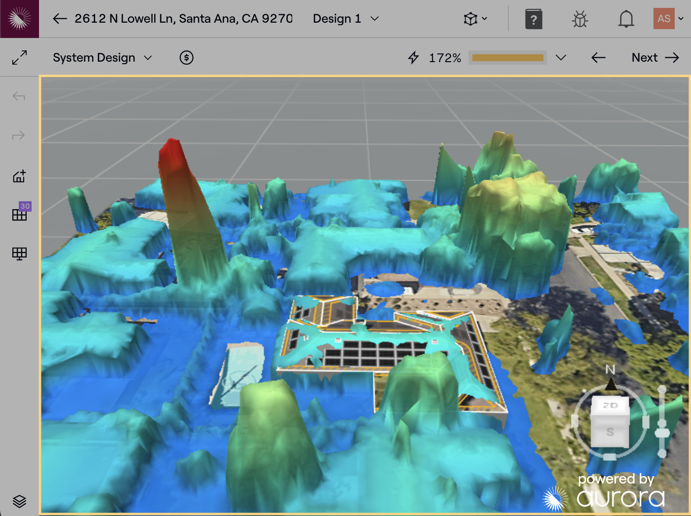Assessing Shading Threats in Sales Mode – Aurora Solar Help Center
