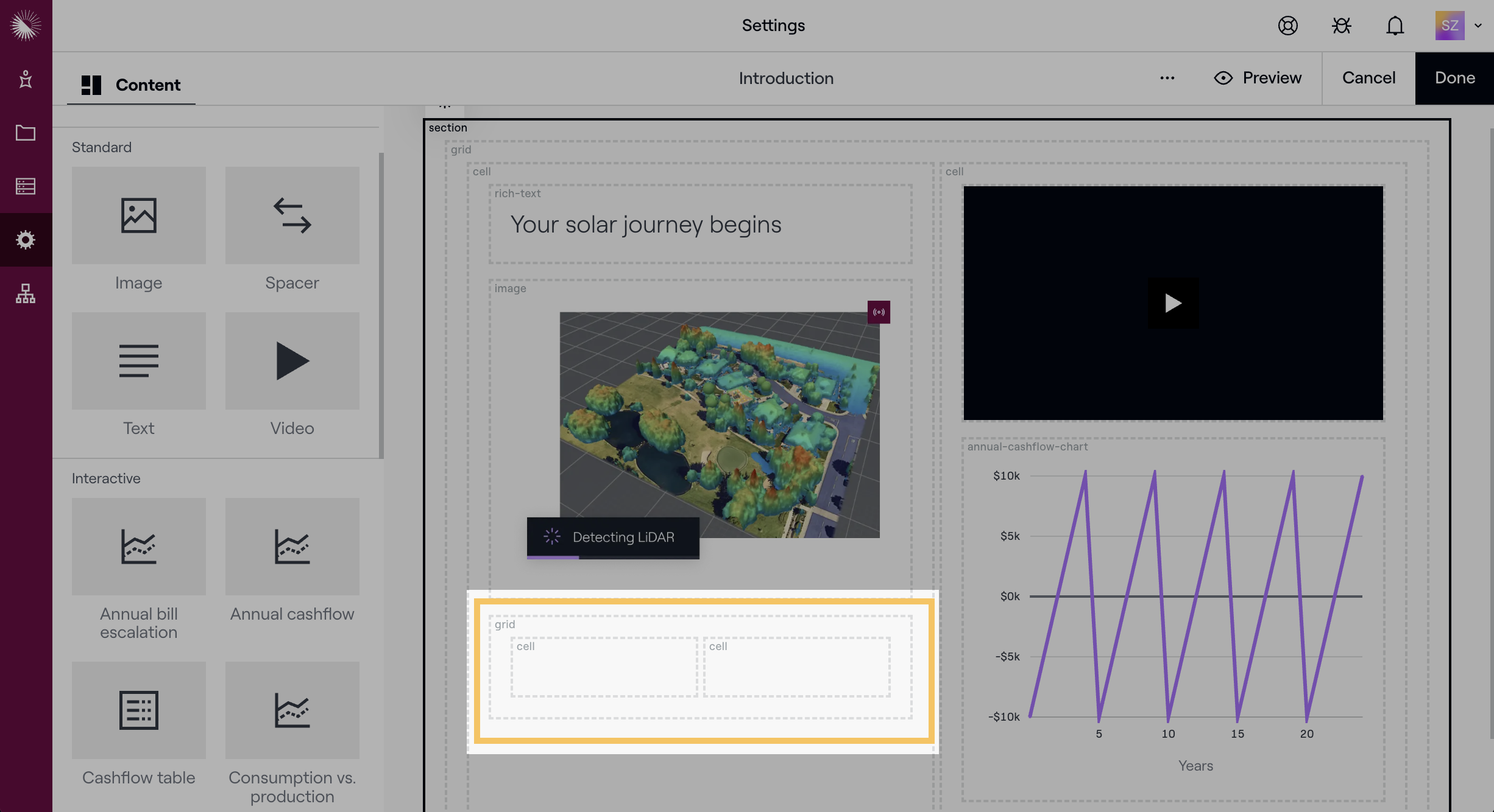 Creating Custom Sections – Aurora Solar Help Center