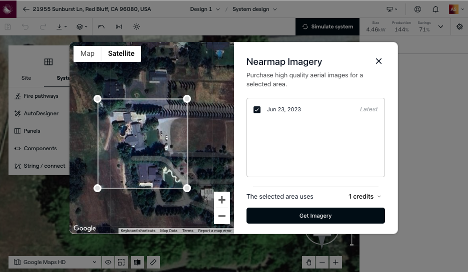 How to use Nearmap in Aurora – Aurora Solar Help Center