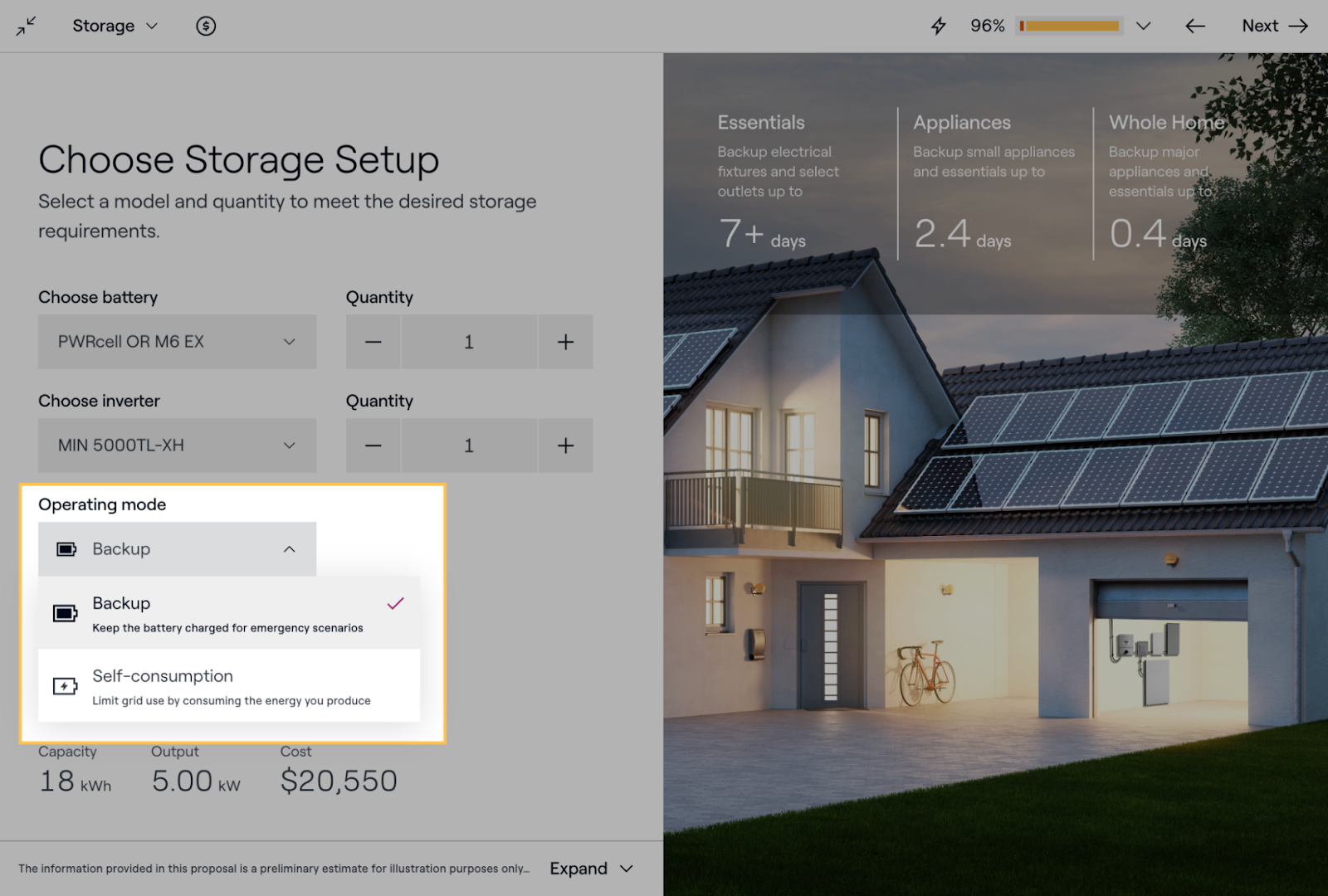 Adding Battery Storage to your Design – Aurora Solar Help Center