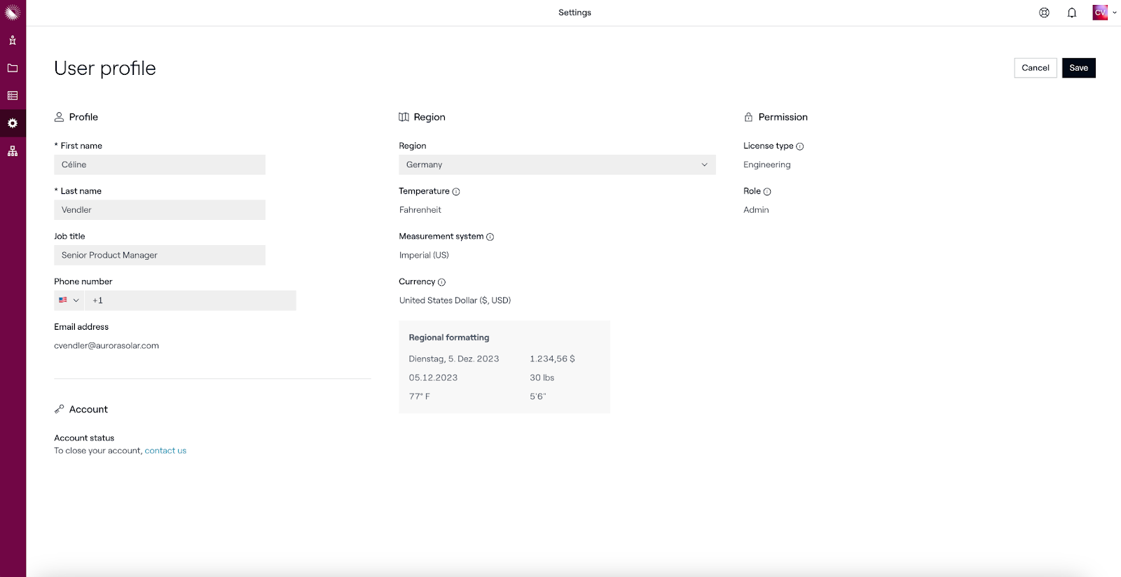 Informations générales sur l'entreprise et paramètres - Configuration du compte – Centre d'aide ...