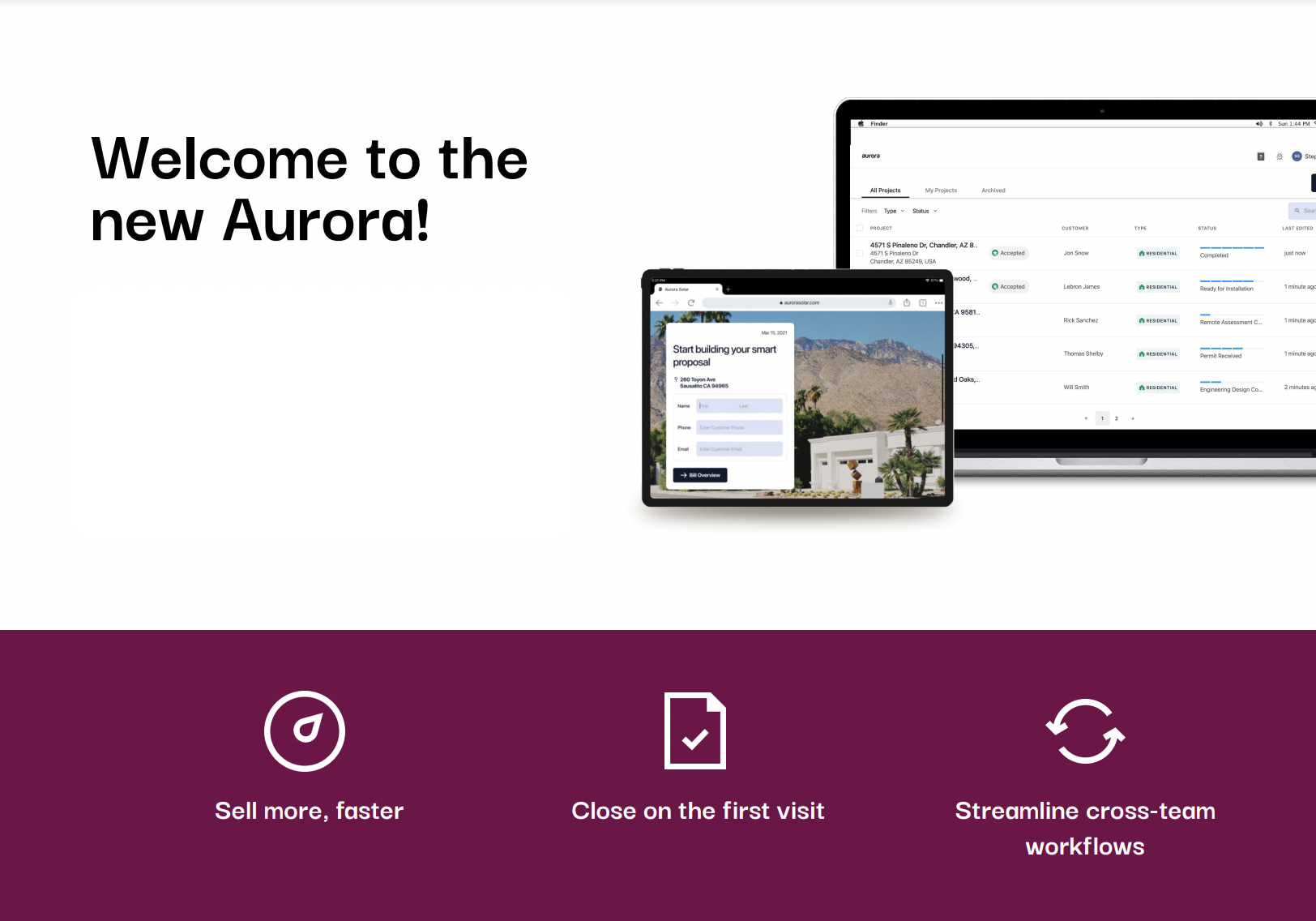 Bienvenue dans le Nouvel Aurora - Aperçu des fonctionnalités – Centre d ...