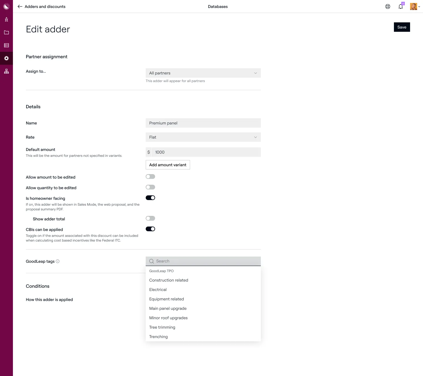 Comment configurer l'intégration de GoodLeap – Centre d'aide d'Aurora Solar